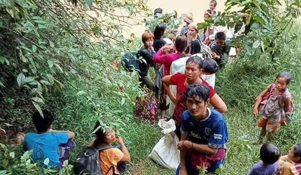 KNU တပ်မဟာ ၄ ခုအတွင်းရှိ စစ်ဘေးရှောင်ရွာ သူ၊ရွာသားများအတွက် အရေးပေ ...
