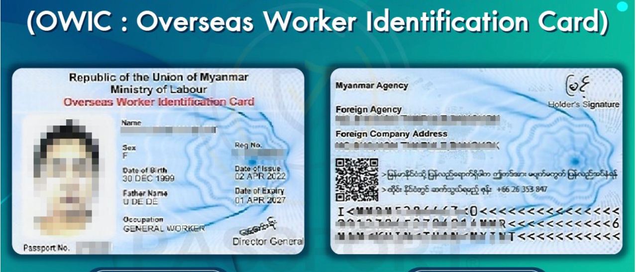 OWIC ကဒ်ကို ရန်ကုန်တွင် ယ နေ့မှစ၍နေ့ချင်းပြီးဆောင်ရွက်ပေးမည် | Popular