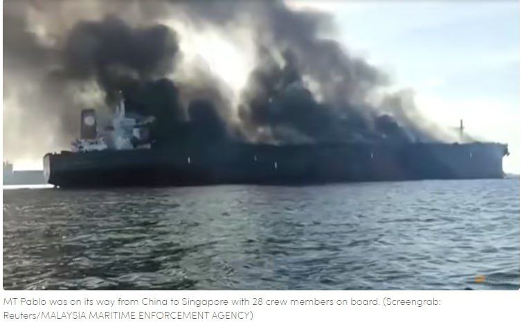 မလေးရှား အနီး ရေနံတင်သင်္ဘောတစ်စင်း မီးလောင် ၊ သင်္ဘောသား သုံးဦး ပျောက်ဆုံး Popular