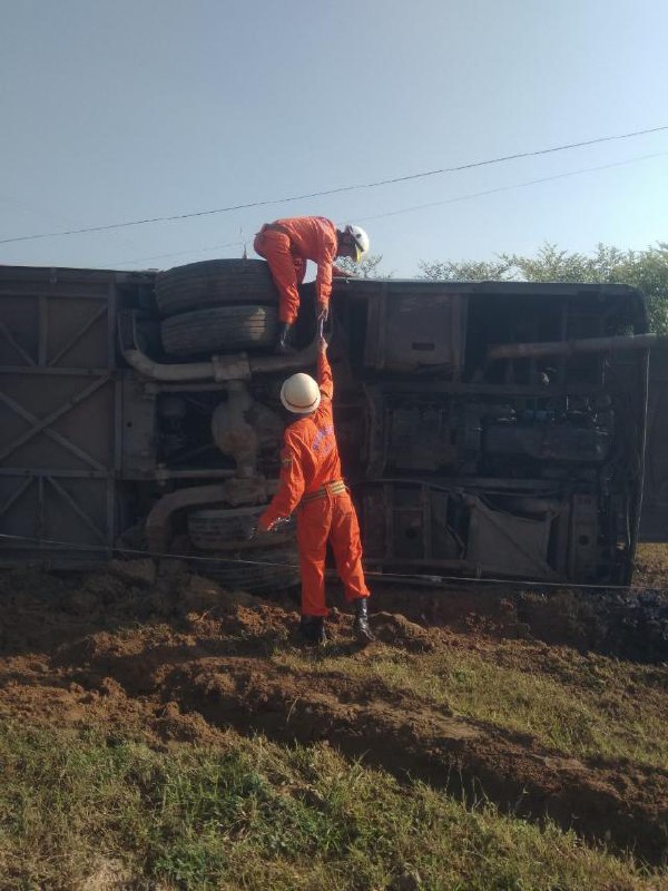 ရန်ကုန်မှ မန္တလေးသို့ မောင်းနှင်လာသော Express ယာဉ် ၁ စီး တိမ်းမှောက်မှုဖြစ်ပွား Popular