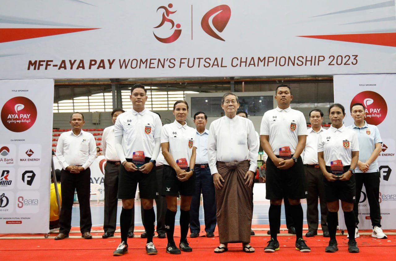 MFF AYA Pay Women's Futsal Championship 2023 ပြိုင်ပွဲတွင် Divine FC အသင်းဗိုလ်စွဲ | Popular